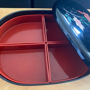 Bento Box Japan Vintage Oval 6 Piece - Etsy