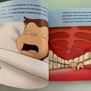 Curious George Discovers Germs Rey, H. A. BIG Sale Always, Free ...