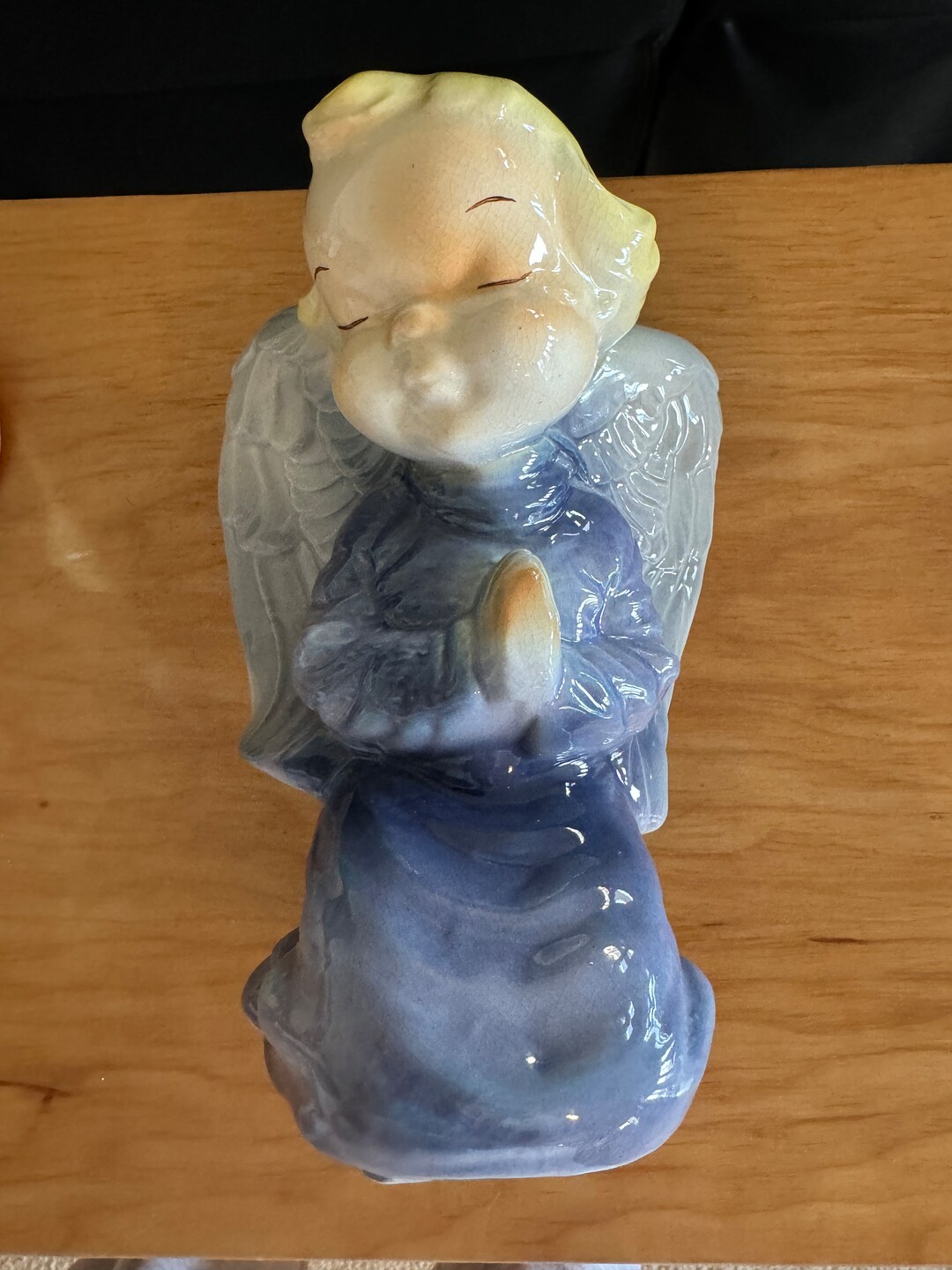 Royal Copley Blue Angel Planter Wall Pocket Vintage 1950s - Etsy