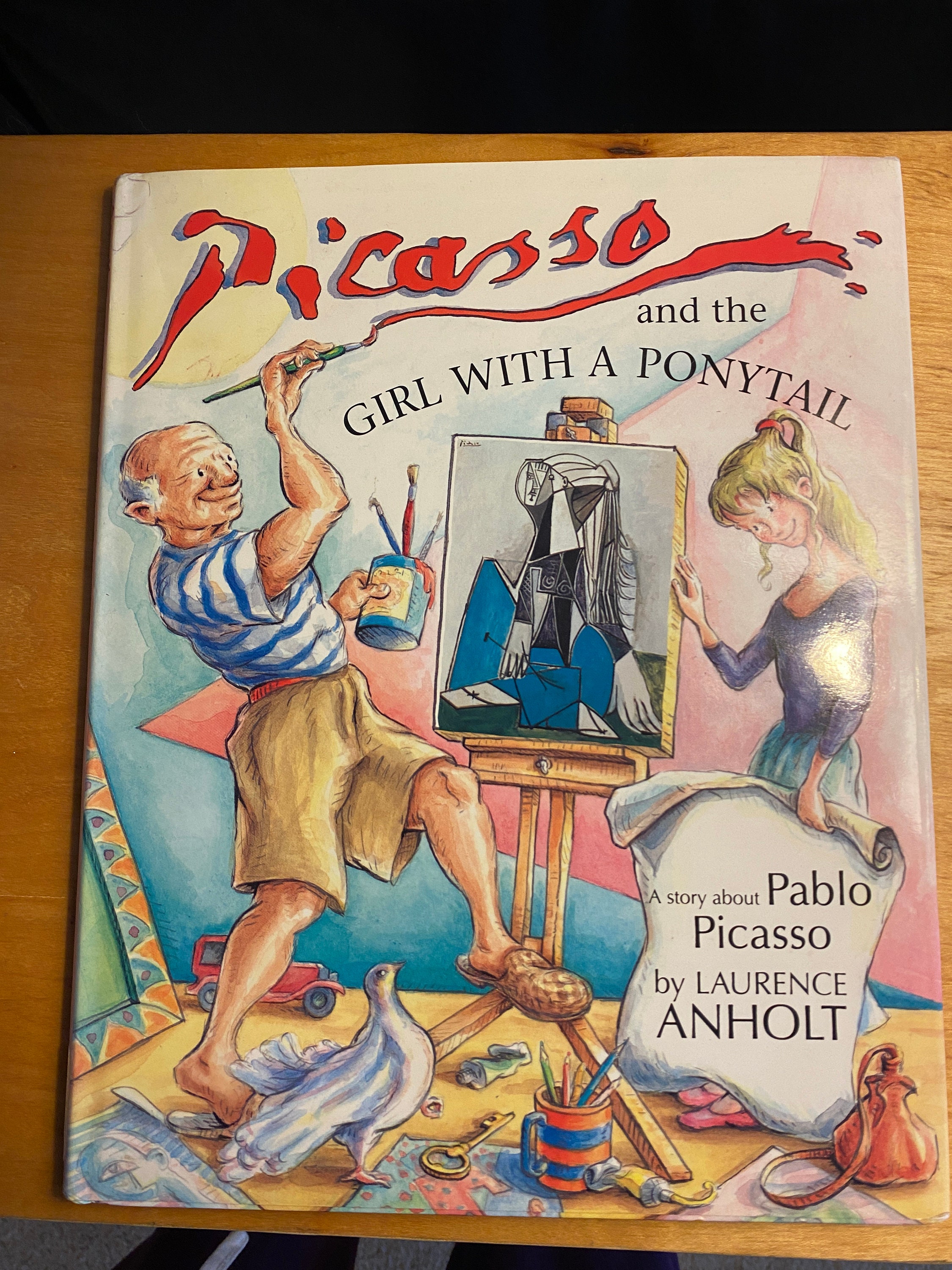 Picasso and the Girl With a Ponytail anholt's Artists Books for ...