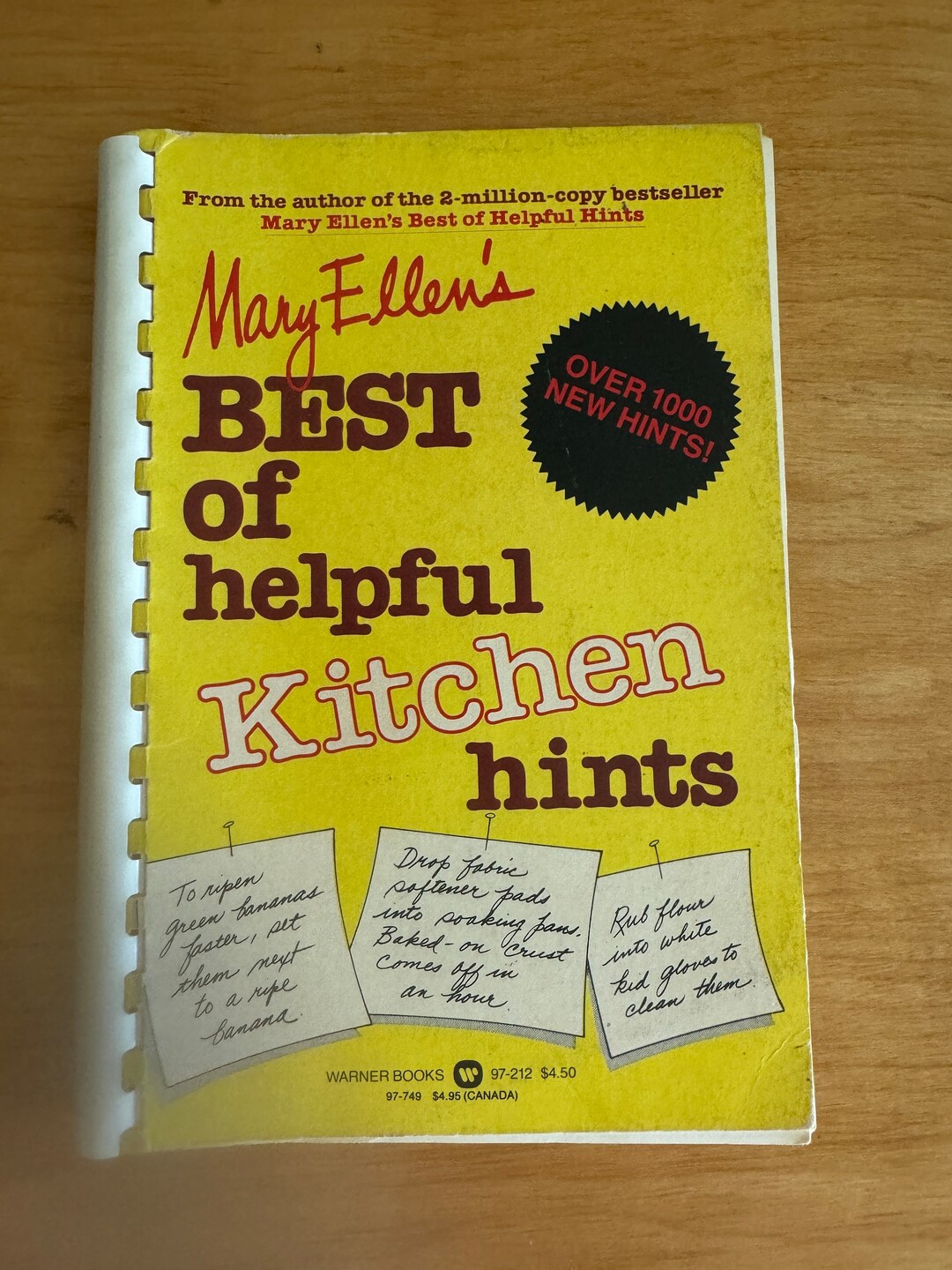 Vintage 1980 Mary Ellen’s Best of Helpful Kitchen Hints Cleaning ...
