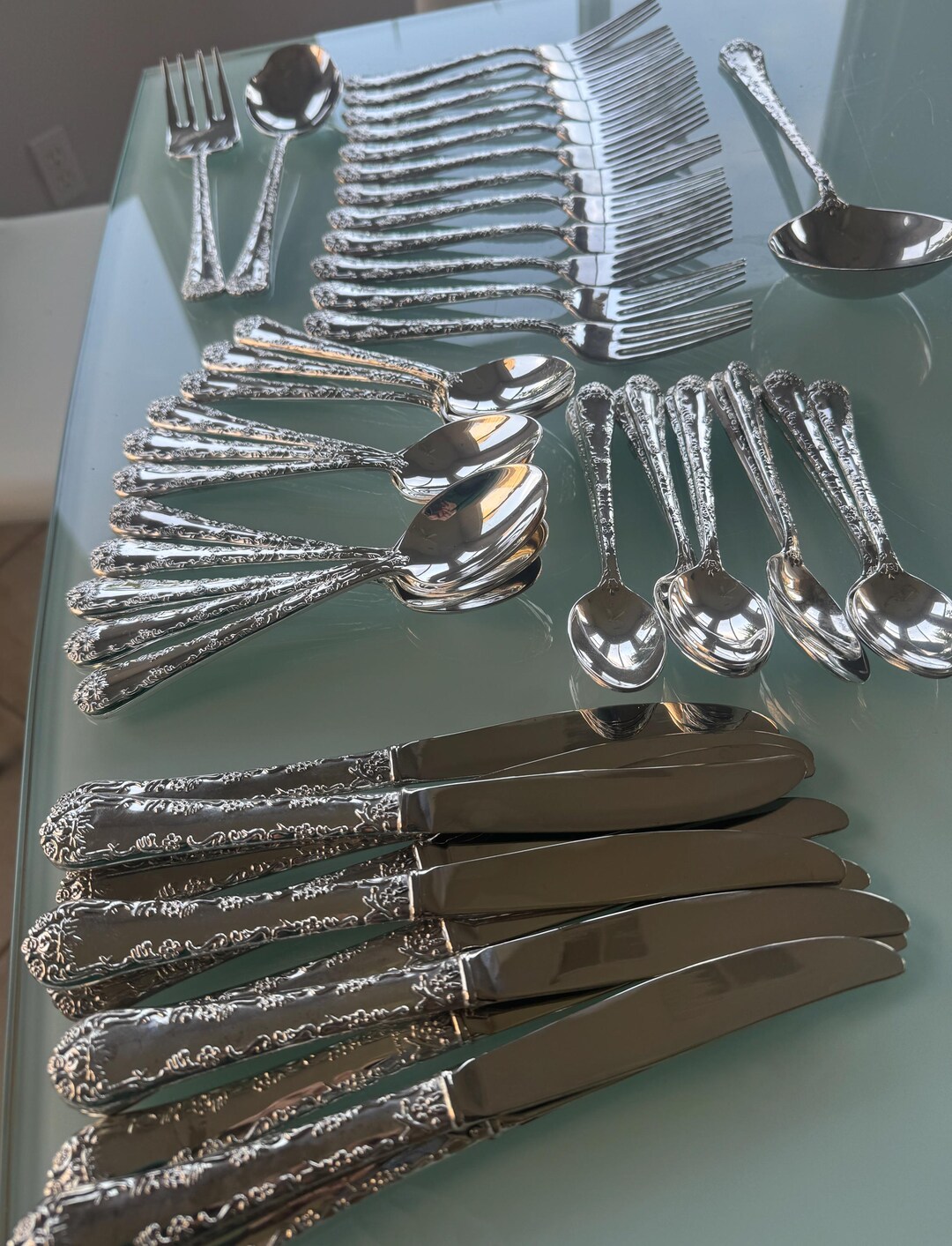 China Pattern Silverplate Set Thanksgiving>>>christmas 43 Pc Formal ...