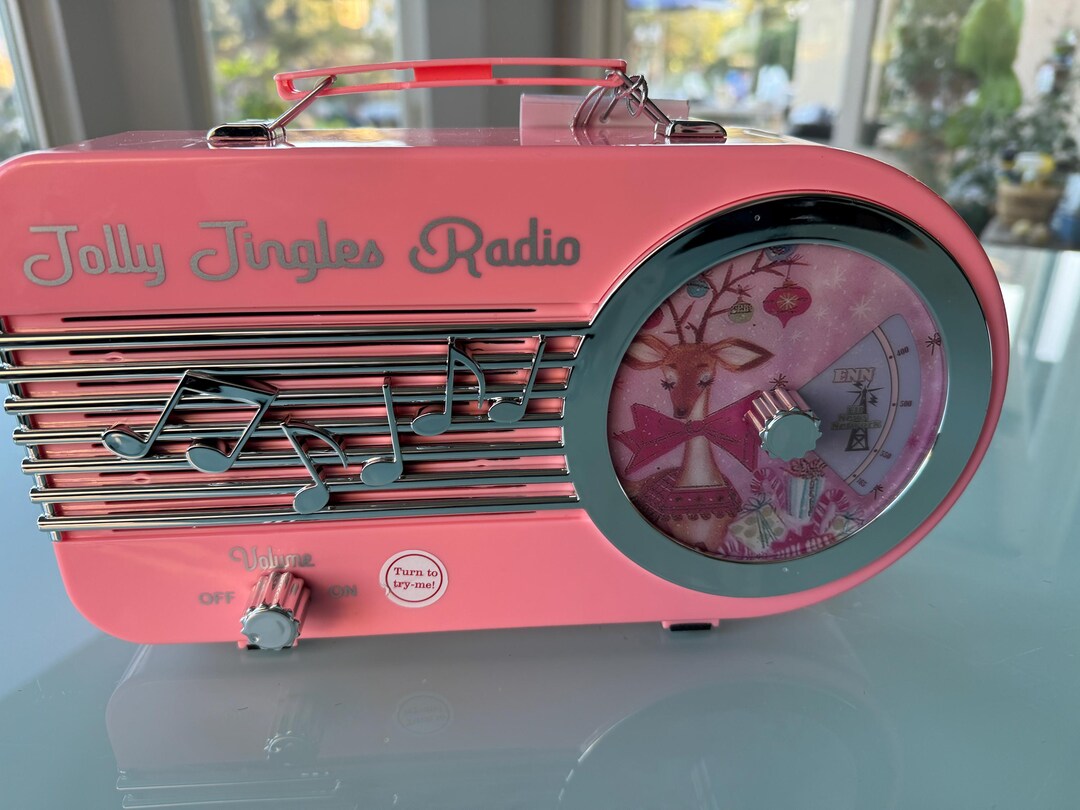 Mr. Christmas Vintage North Pole Radio Holiday Jukebox Christmas ...