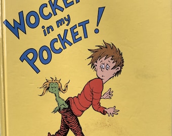 Vintage 1974 There's a Wocket in My Pocket! by Dr. Seuss - Etsy