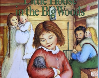 Laura Ingalls Wilder little House in the Big Woods Upcycled Library ...