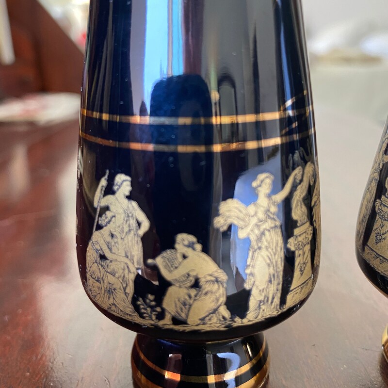 Greek Key Vase - Etsy