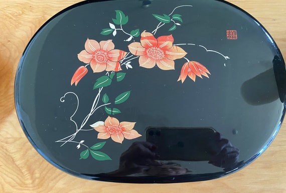Bento Box Japan Vintage Oval 6 Piece | Etsy