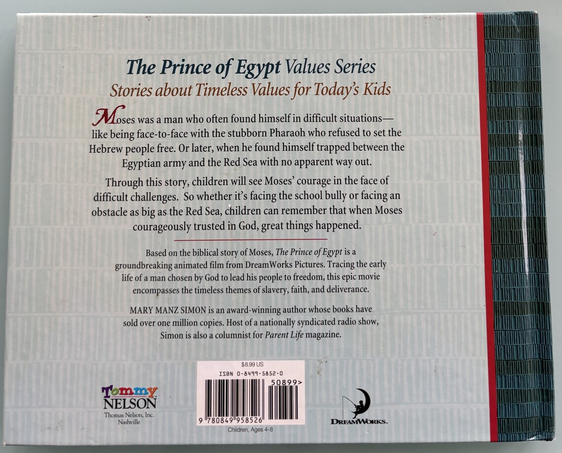Moses Crosses the Red Sea by Mary Simon - Etsy