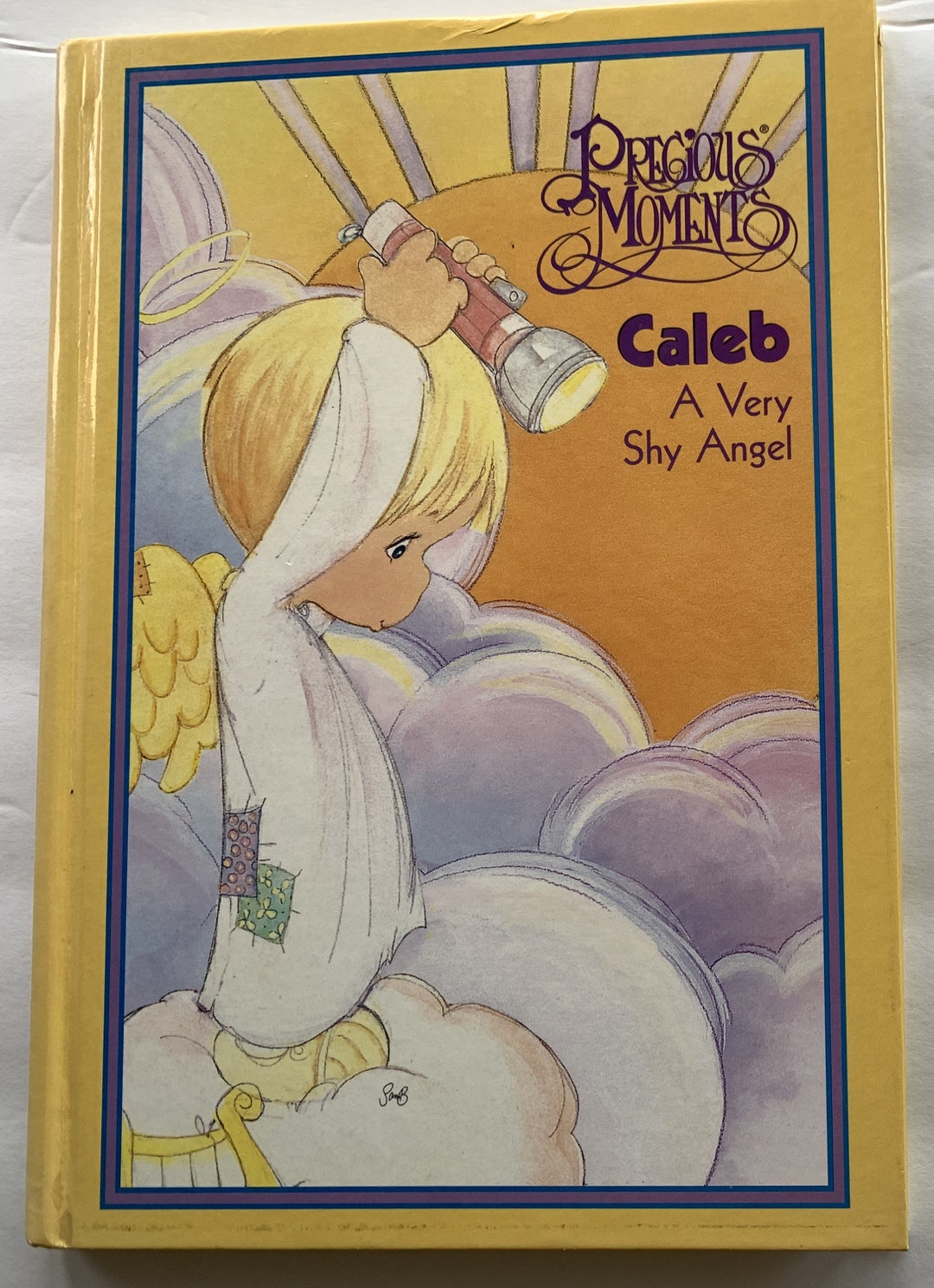Caleb a Very Shy Angel Precious Moments - Etsy