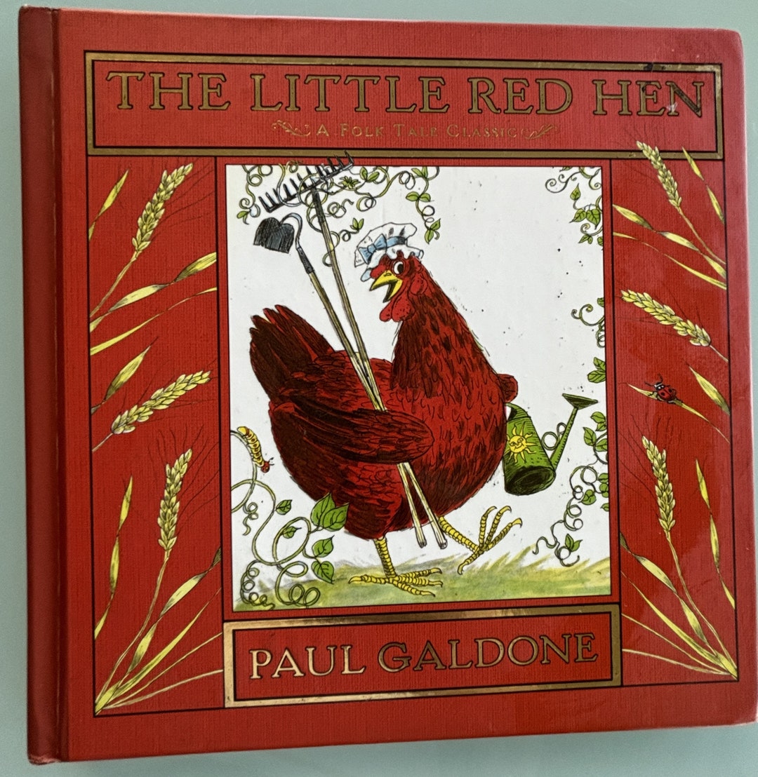 The Little Red Hen by Paul Galdone Great Book Gift for Child - Etsy