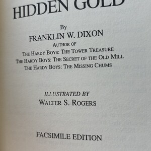 Hunting for Hidden Gold - the Haardy Boys 1996 - Etsy