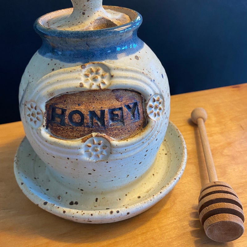 Vintage Honey Pot - Etsy
