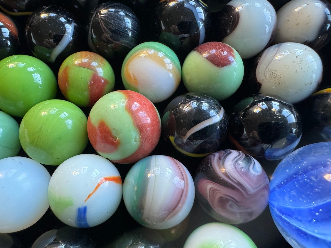 Antique Marble Collection All Nice Condition Collectible Old Toy ...