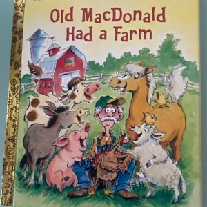 Old Macdonald Had a Farm (little Golden Book) by Golden Books; Kennedy ...
