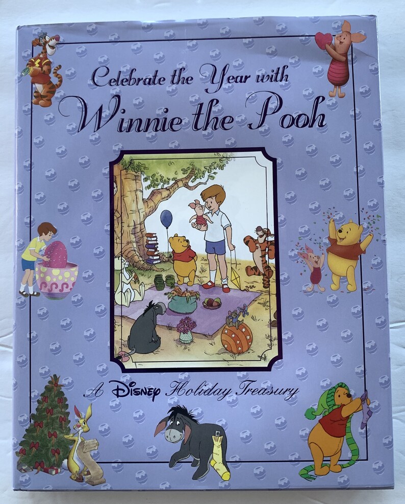 Celebrate the Year With Winnie the Pooh: A Disney Holiday - Etsy