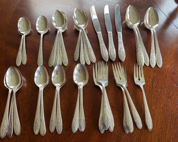 Wma Rogers A1 Plus Oneida Lady Stuart Silver Flatware - Etsy