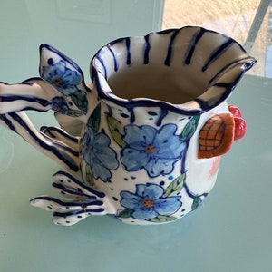 Diane Artware Anthropomorphic Fish Stoneware 2002 C Fish CREAMER ...