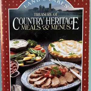 Treasury of Country Heritage Meals & Menus - Etsy