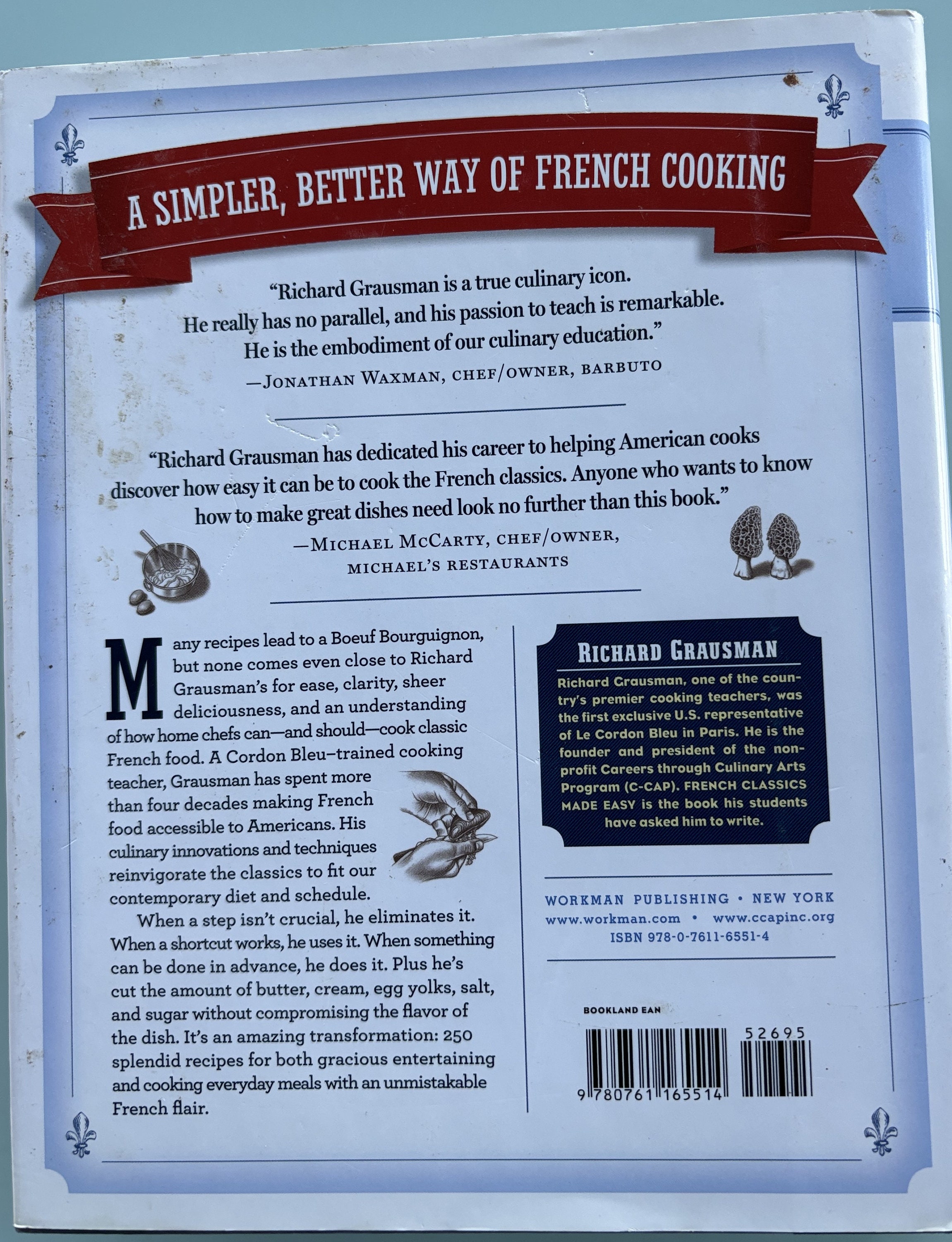 French Classics Made Easy by Richard Grausman ** First Printing ** - Etsy