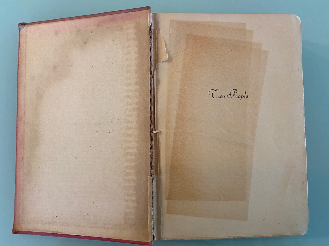 Two People: A.A.MILNE, ** First EDITION ** 1931 - Etsy