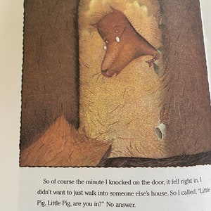 The True Story of the 3 Little Pigs SOFTCOVER VERY RARE 1991 - Etsy