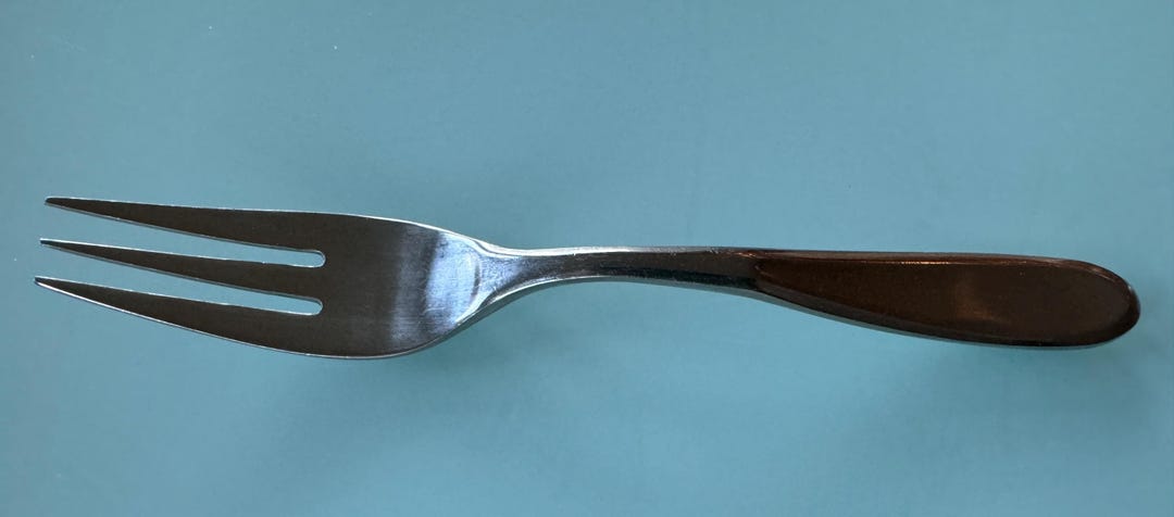 European Dinner Fork, 8 1/4", 3-tine, Forged Handle, Hallmark ...