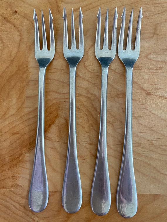 Lashar Windsor Pattern Silverplate Cocktail Forks | Etsy
