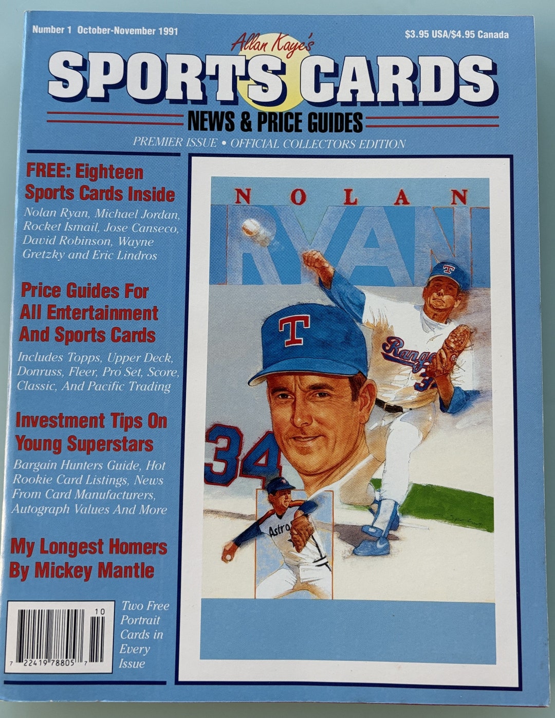 Sports Card News and Price Guide November 1991 - Etsy