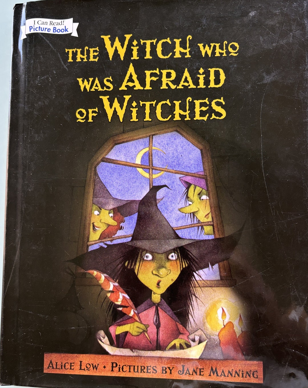 The Witch Who Was Afraid of Witches Halloween Have Fun and Be Safe! - Etsy