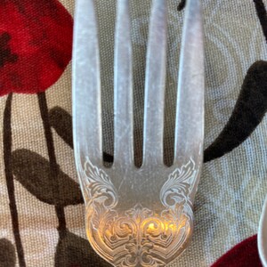 Anchor ROGERS AA Pat JULY 9, 07 Silver Plate Alhambra Pattern 4 Pc Set ...