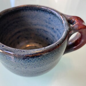 Brutalist Stoneware MUGS Pottery Hand Made Coffee Cups 2pc GIFT - Etsy