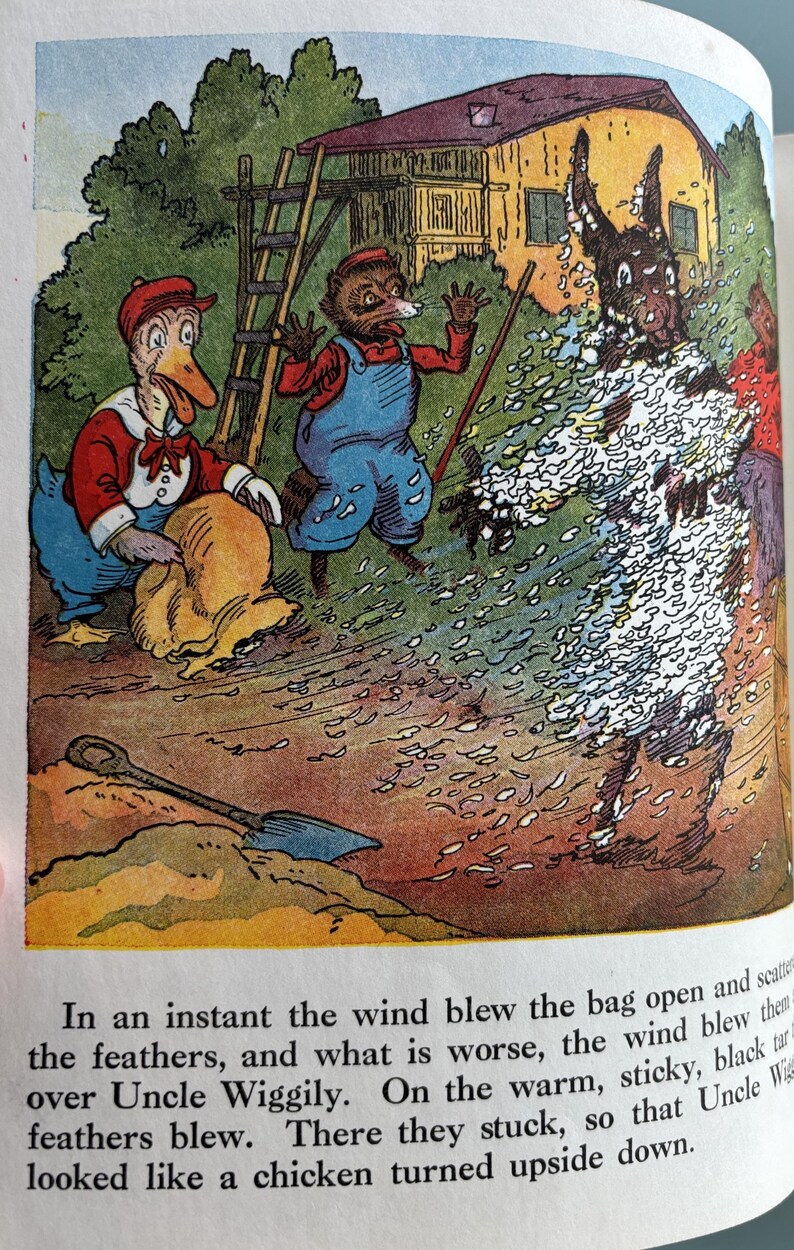 Uncle Wiggily and His Fiends - Copyyright 1939 & 1955 - Etsy