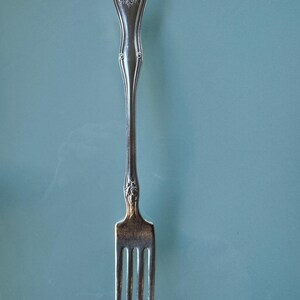 VICTORIAN Williams C1880 Dinner Fork 7 1/4" Long Acorn Leaves Fall ...