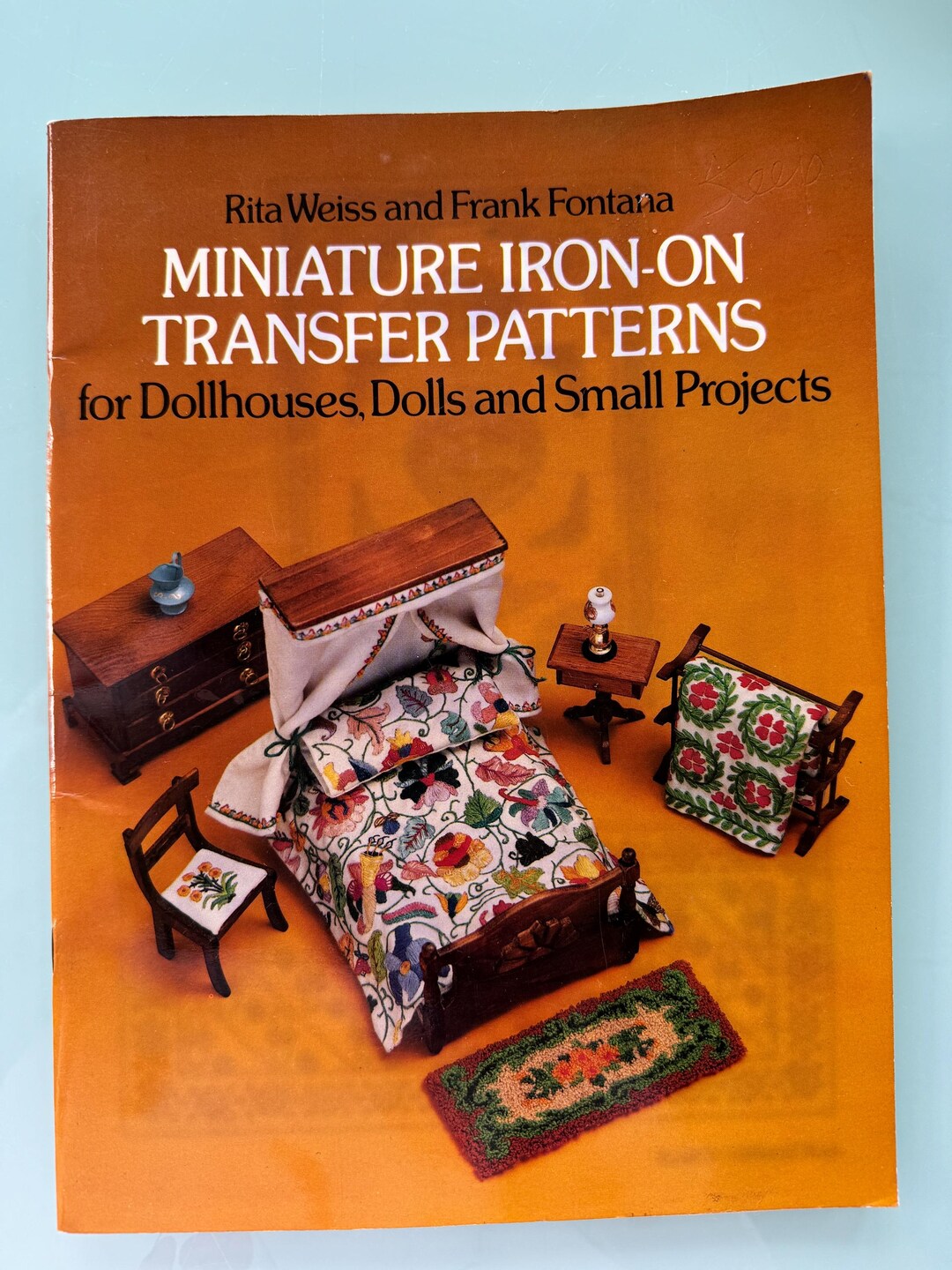 Miniature Iron-on Transfer Patterns for Dollhouses, Dolls, and Small ...