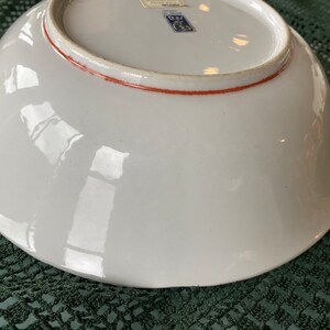 ARITA IMARI FAN Pattern Round Vegetable Bowl 9 Japan - Etsy