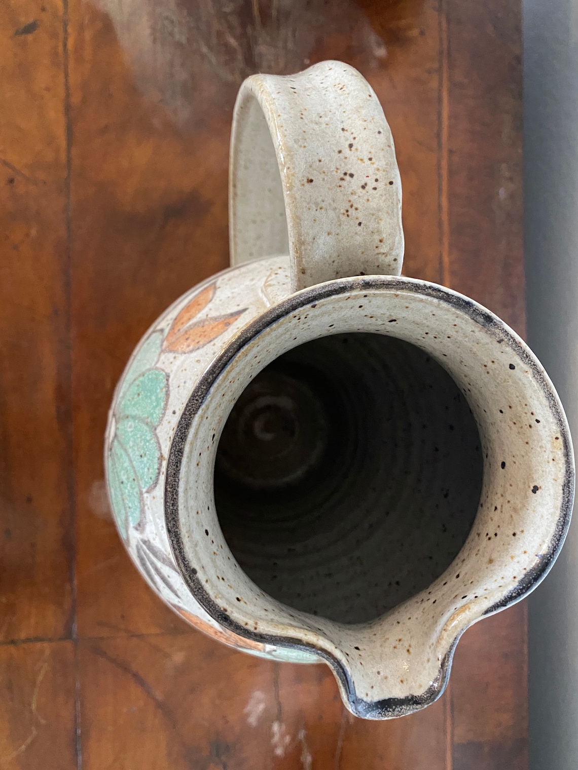 Vintage Signed Studio Pottery Stoneware Pitcher Jug - Etsy