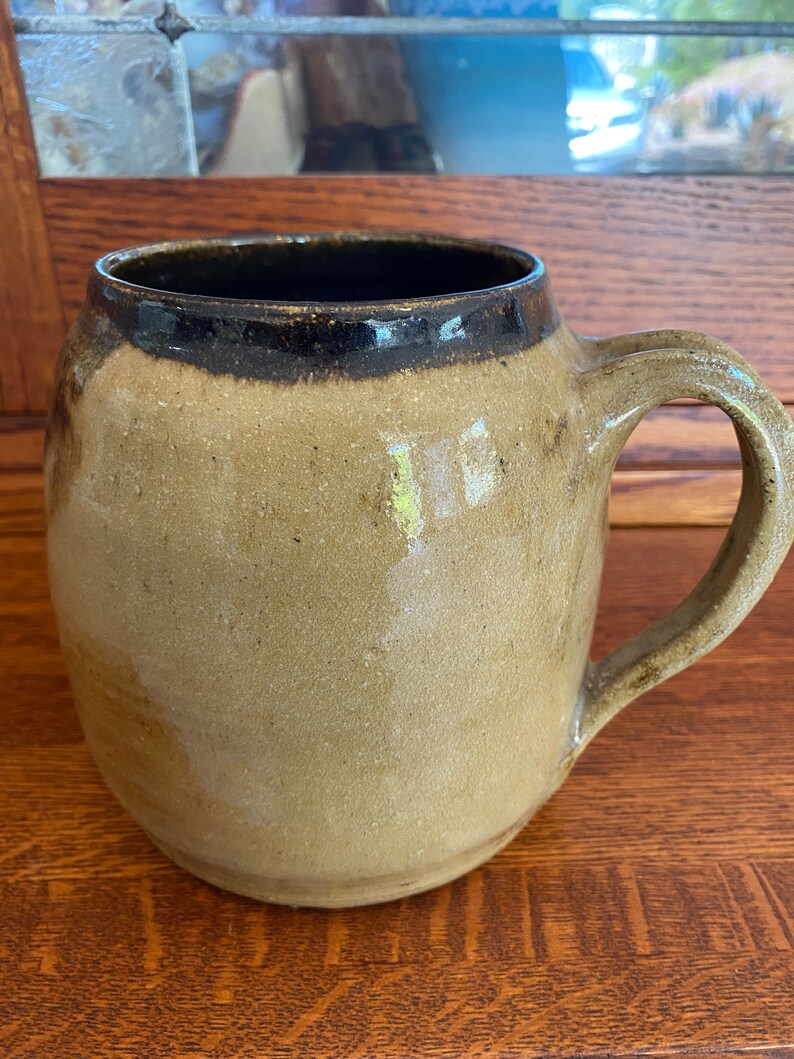 Vintage Artists Large Stoneware Face Mug California Artist FOR MIKE MUG ...