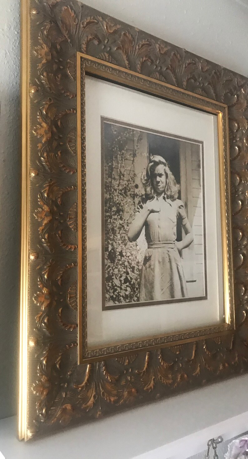 Vintage Gorgeous Ornate Frame Composition Raised Relief Gold - Etsy