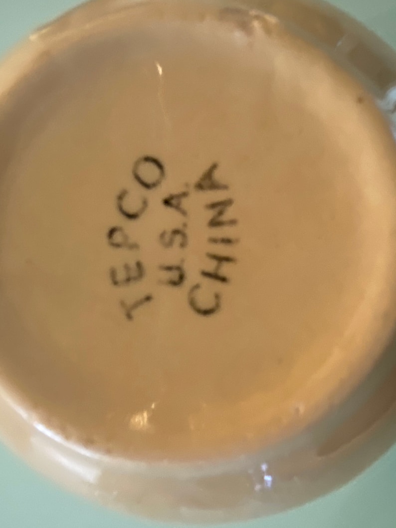 Vintage 1950s Tepco China Creamer Restaurant Ware Diner Old - Etsy