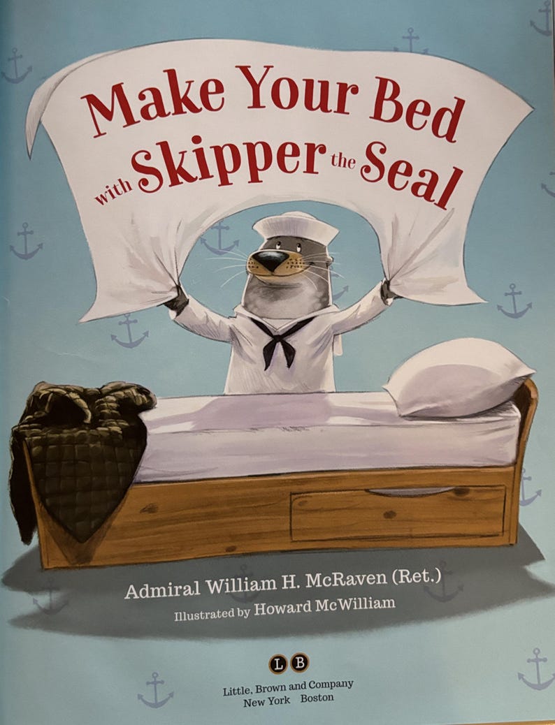 Make Your Bed With Shipper the Seal - First Edition - Etsy