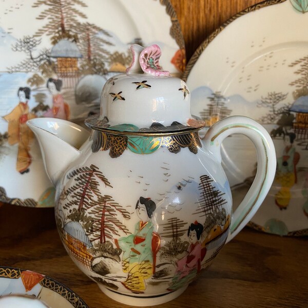 Geisha Tea Set - Etsy