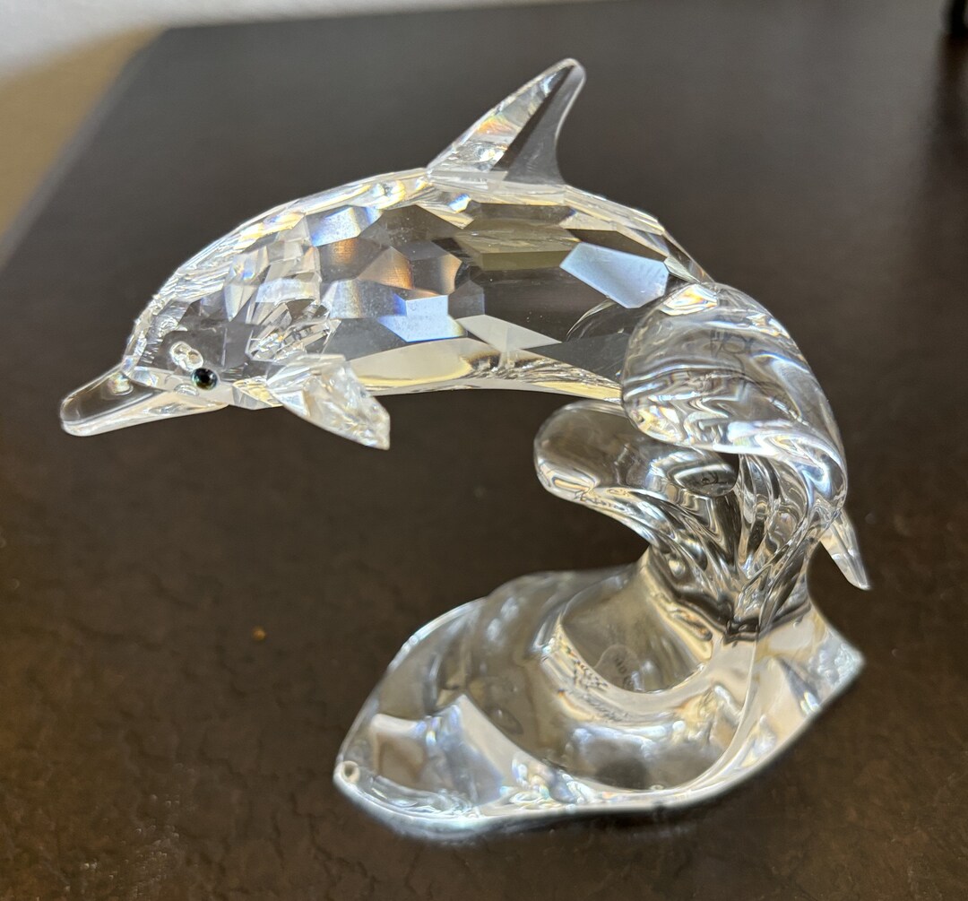 Swarovski Crystal Dolphin - Etsy