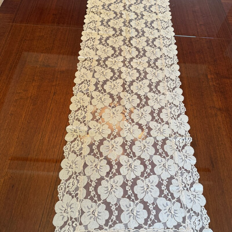 Lace Table Runner - Etsy