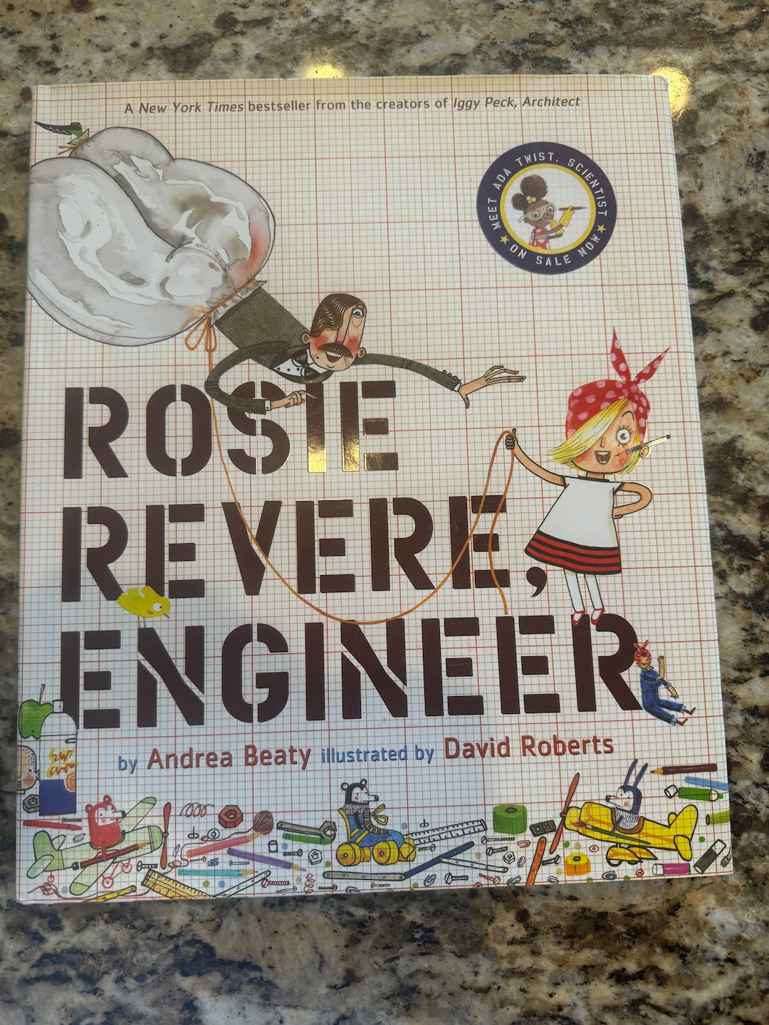 Rosie Revere, Engineer Andrea Beaty WITTY Hand Picked - Etsy
