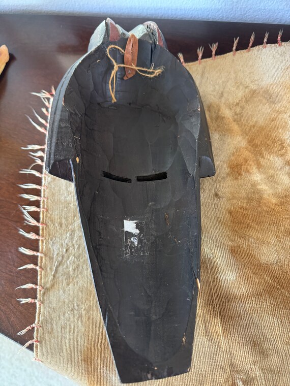 Ghanaian Ewe Tribe Authentic African Mask Handcrafted… - Gem