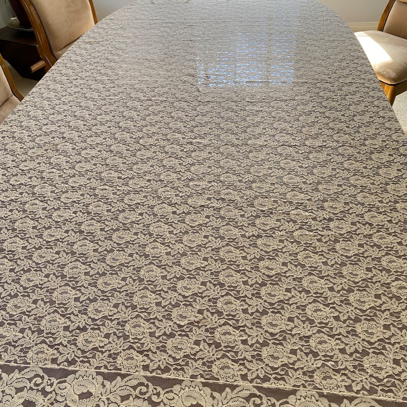 Lace Tablecloth - Etsy