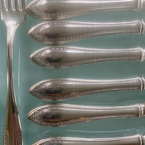 Victorian SHERATON Silverplate Flatware C1910 Beautiful! 22 Pc Lot ...