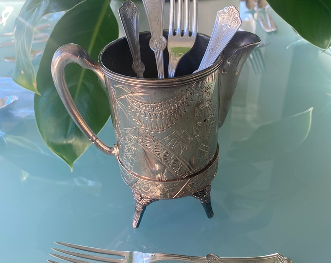 Antique Aurora 1895 Warranted Triple Plate Victorian Creamer as a ...