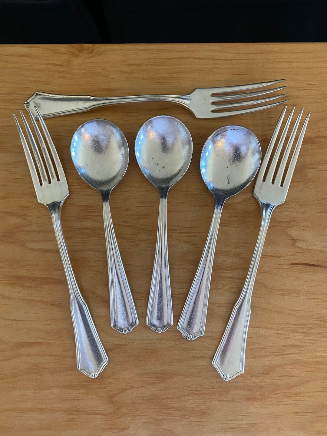 EXETER Oneida Community Reliance Plate Silverplate 1913 Art Deco NICE ...