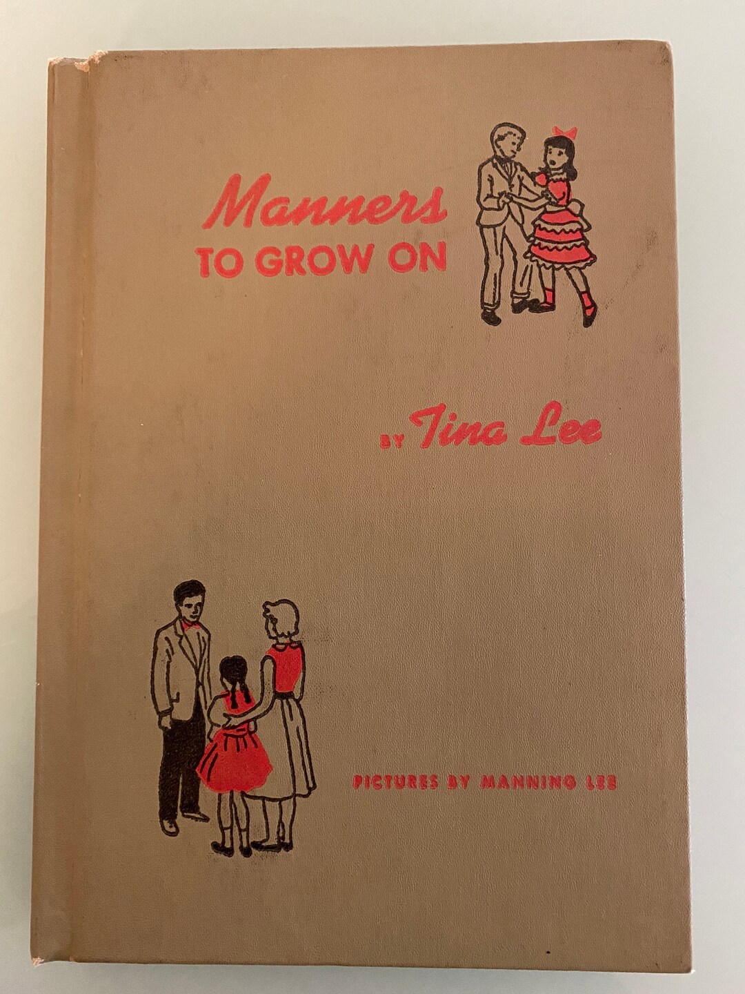 Tina Lee MANNERS TO GROW on 1st Edition 1st Printing - Etsy